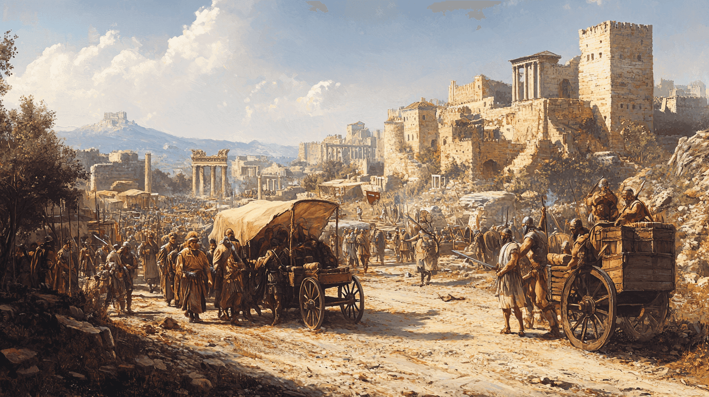 The Decline Of Trade And Urban Centres Following The Fall Of Rome