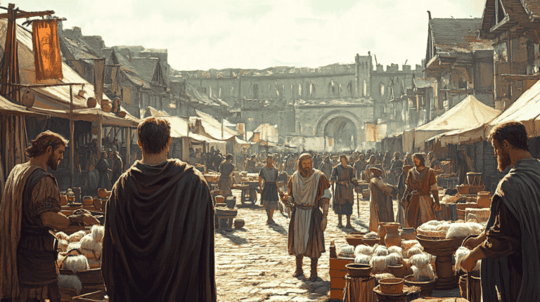 The Decline Of Trade And Urban Centres Following The Fall Of Rome